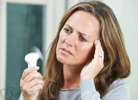 Unpleasant symptoms of menopause