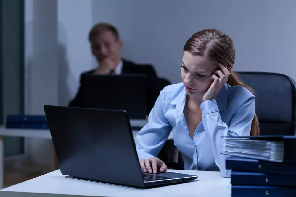Kvinner som bruker mye tid på jobb kan bli deprimerte 11642_1