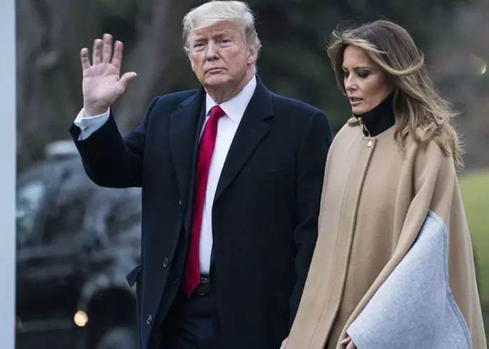 Donald kaj Melania Trump kontraktas koronaviruson