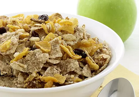 एक उपयोगी मिश्रण। Muesli