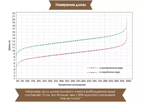 Sa i madh duhet të jetë një penis normal? 86303_2